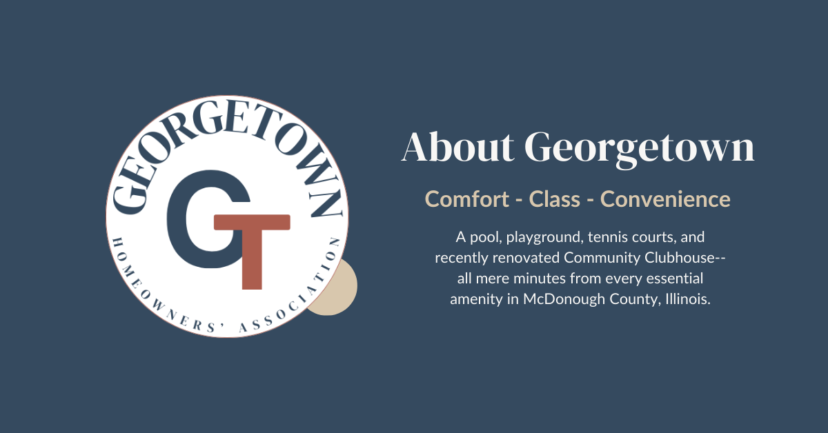 Welcome to Georgetown – Georgetown Homeowners' Association